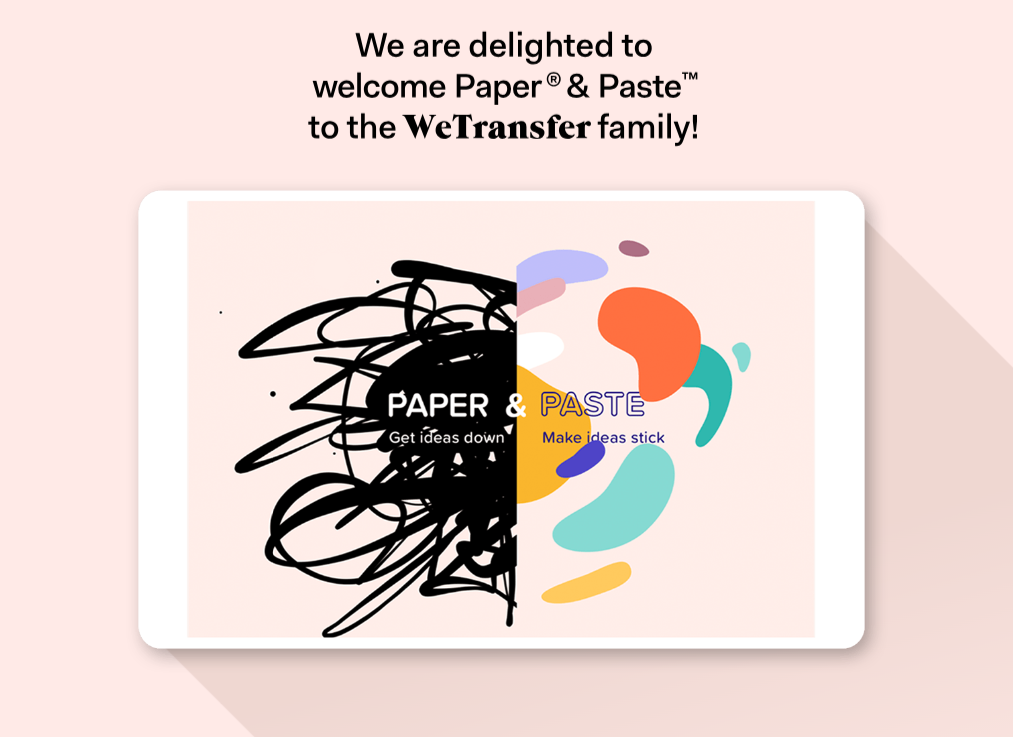 WeTransfer mikt met overname apps op creatieve industrie - M&A